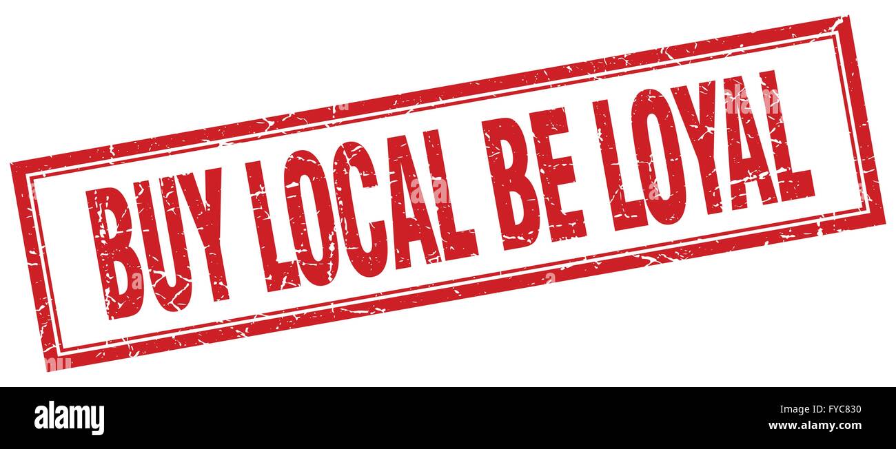 Square grunge red local Stock Vector Images - Alamy