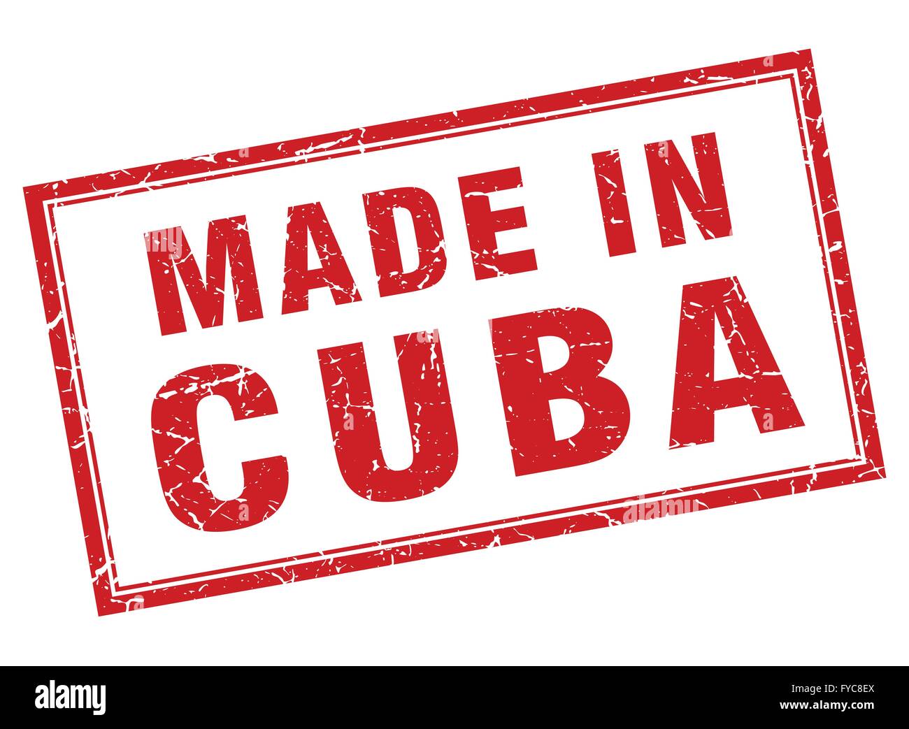 Made in cuba stamp Stock Vector Images - Alamy