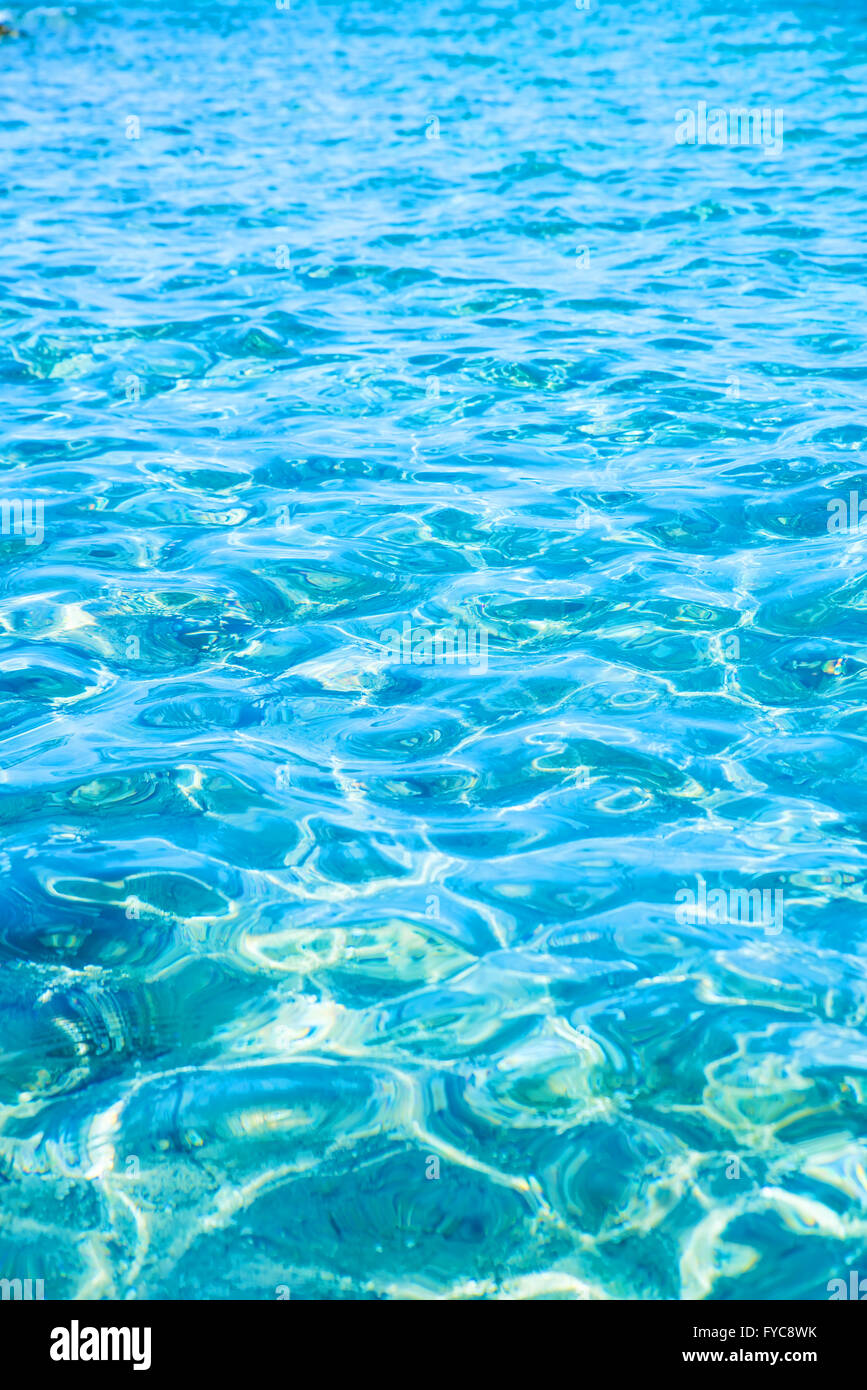 Background of transparent ocean water ripples Stock Photo - Alamy