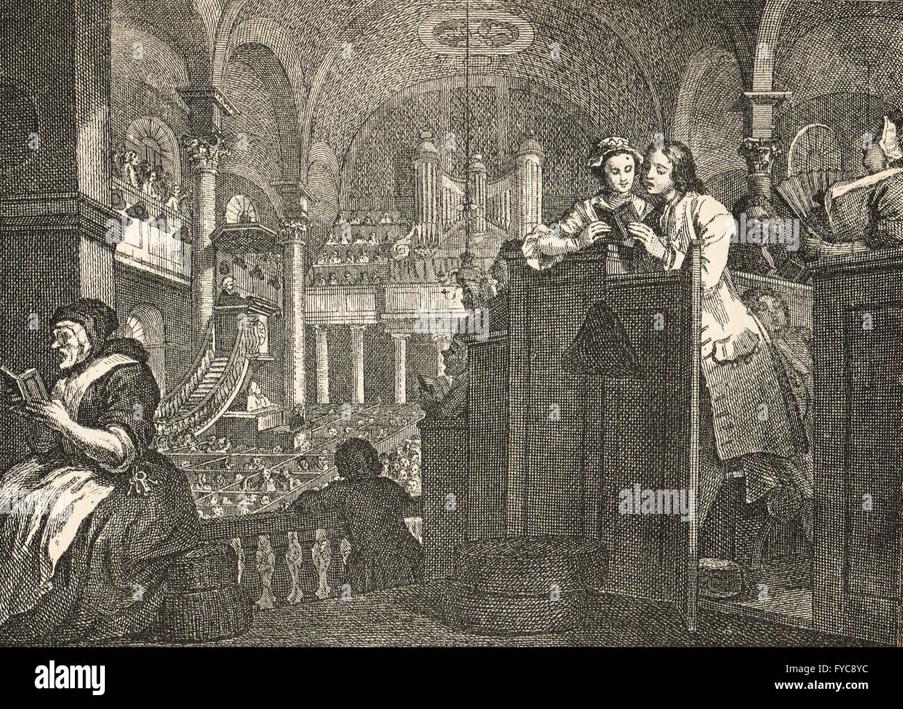 Industry & Idleness Plate 2 The Industrious 'Prentice performing the ...