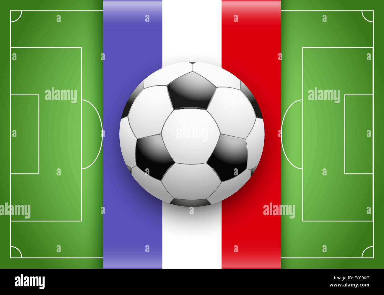 France Flag and Championship of football Stock Vector Image & Art - Alamy