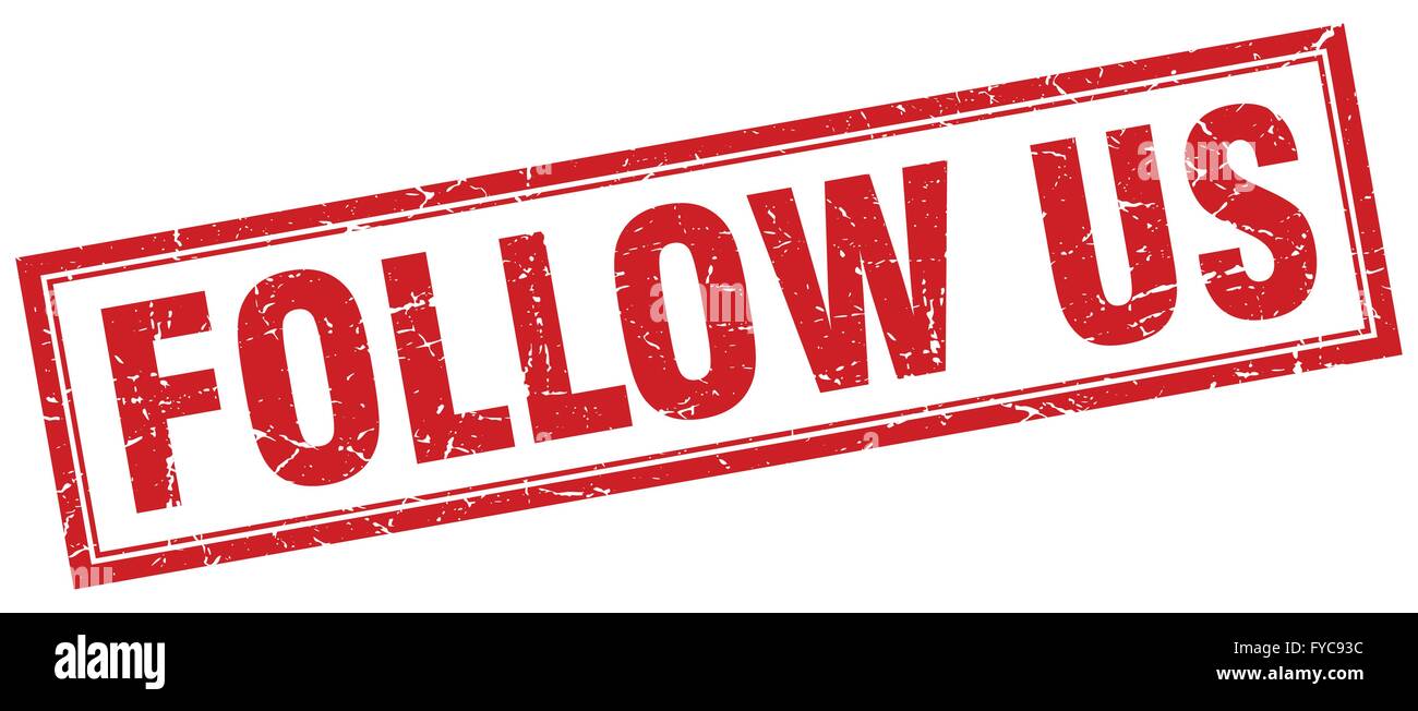 Isolated follow red stamp hi-res stock photography and images - Alamy