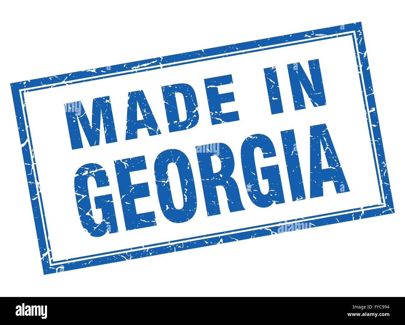 Made in georgia vector vectors hi-res stock photography and images - Alamy