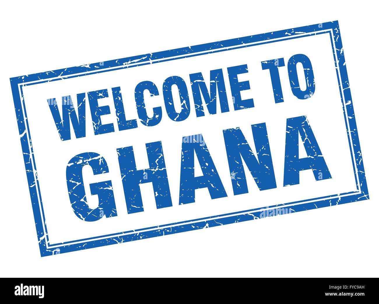Ghana sign welcome Stock Vector Images - Alamy