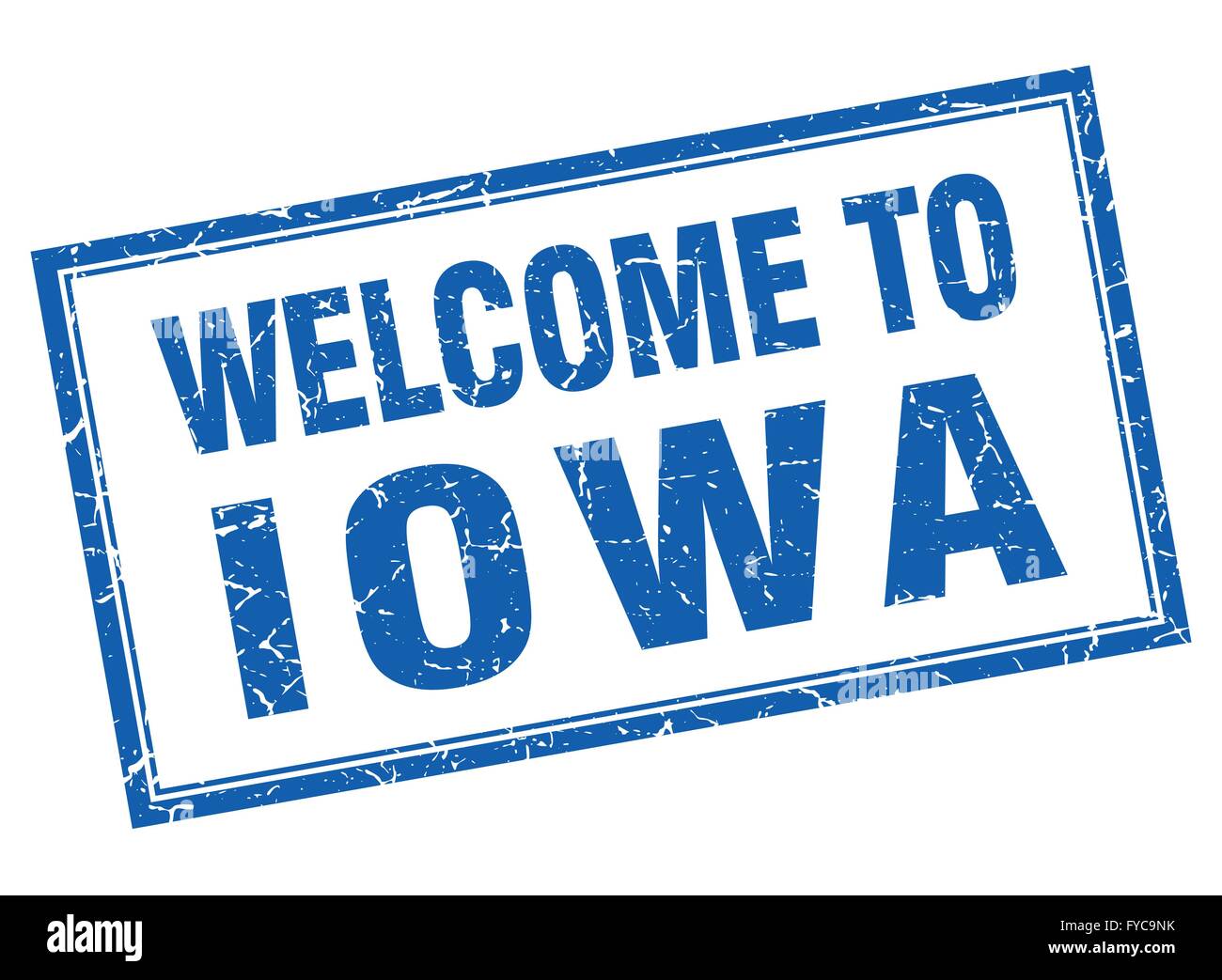 Iowa welcome sign Stock Vector Images - Alamy