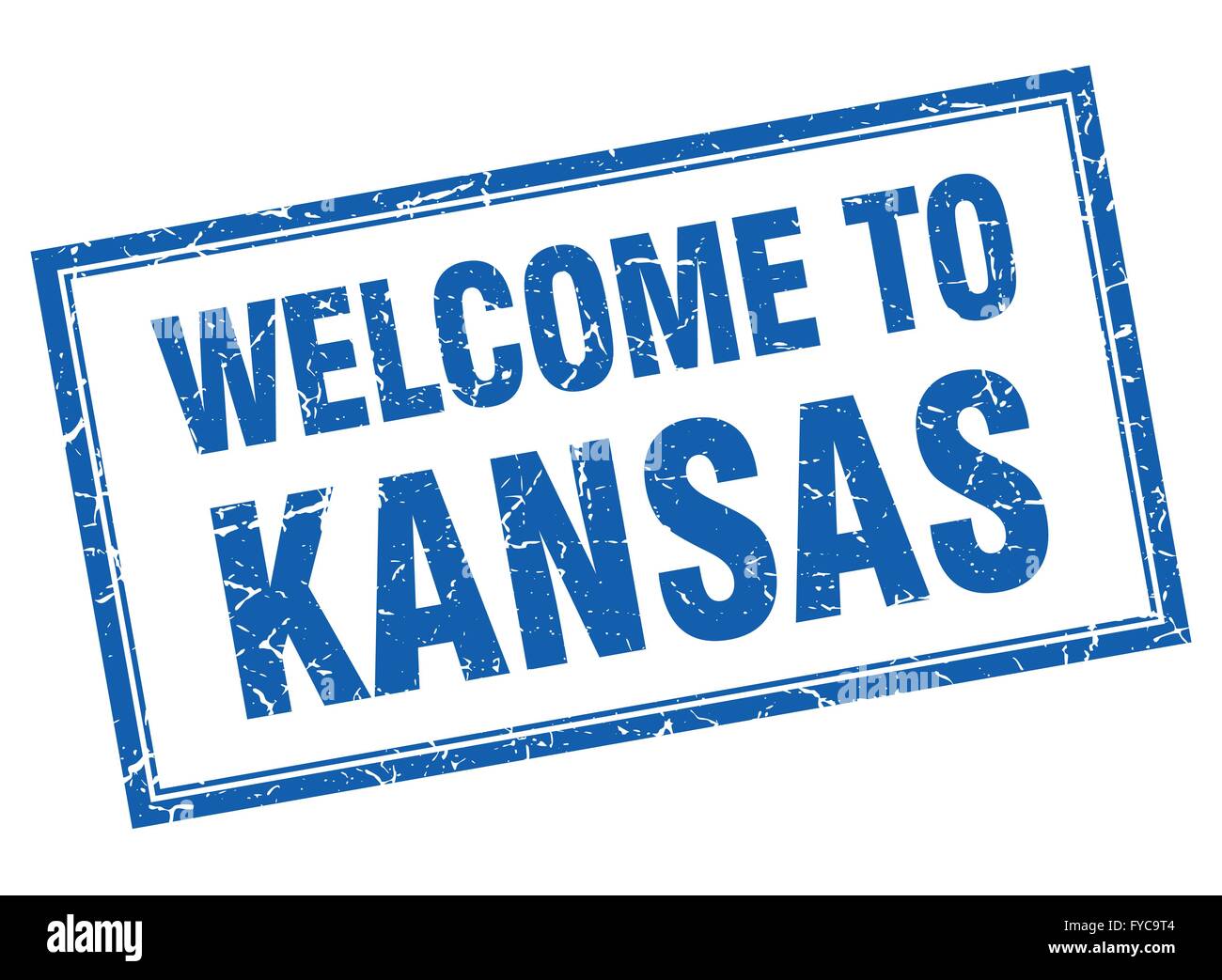 Welcome to kansas sign Stock Vector Images - Alamy