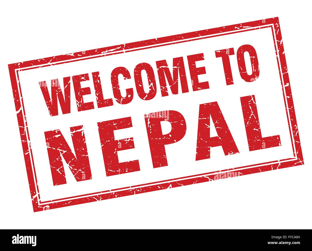 Welcome to nepal Stock Vector Images - Alamy