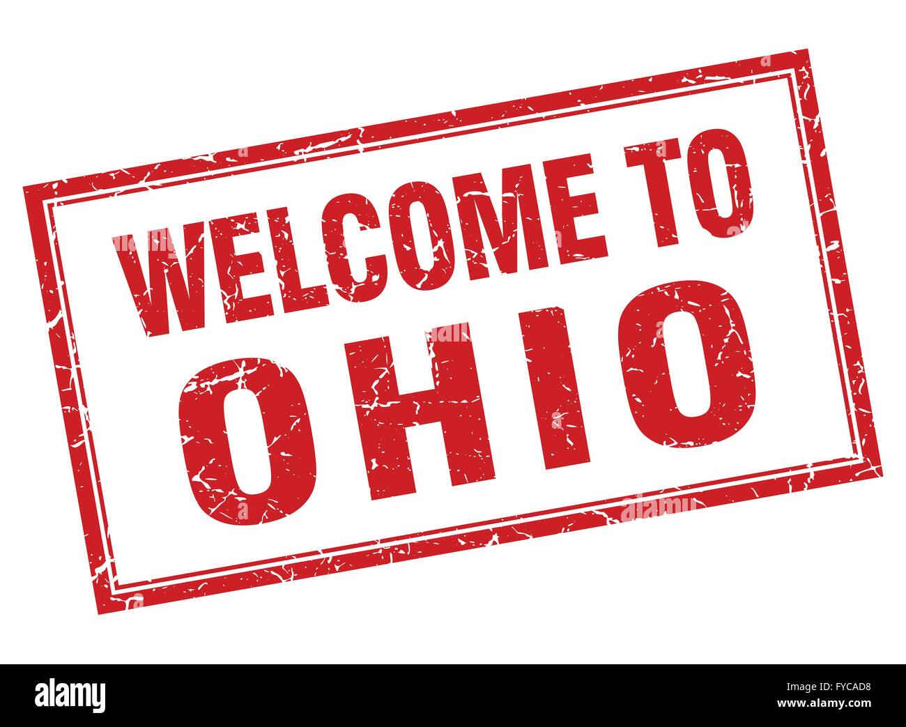 Ohio welcome sign Stock Vector Images - Alamy