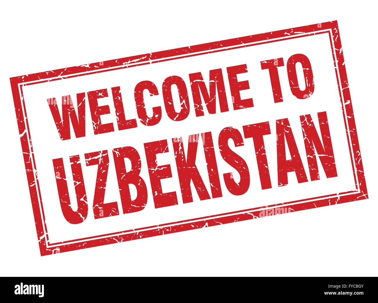 Welcome to uzbekistan Stock Vector Images - Alamy