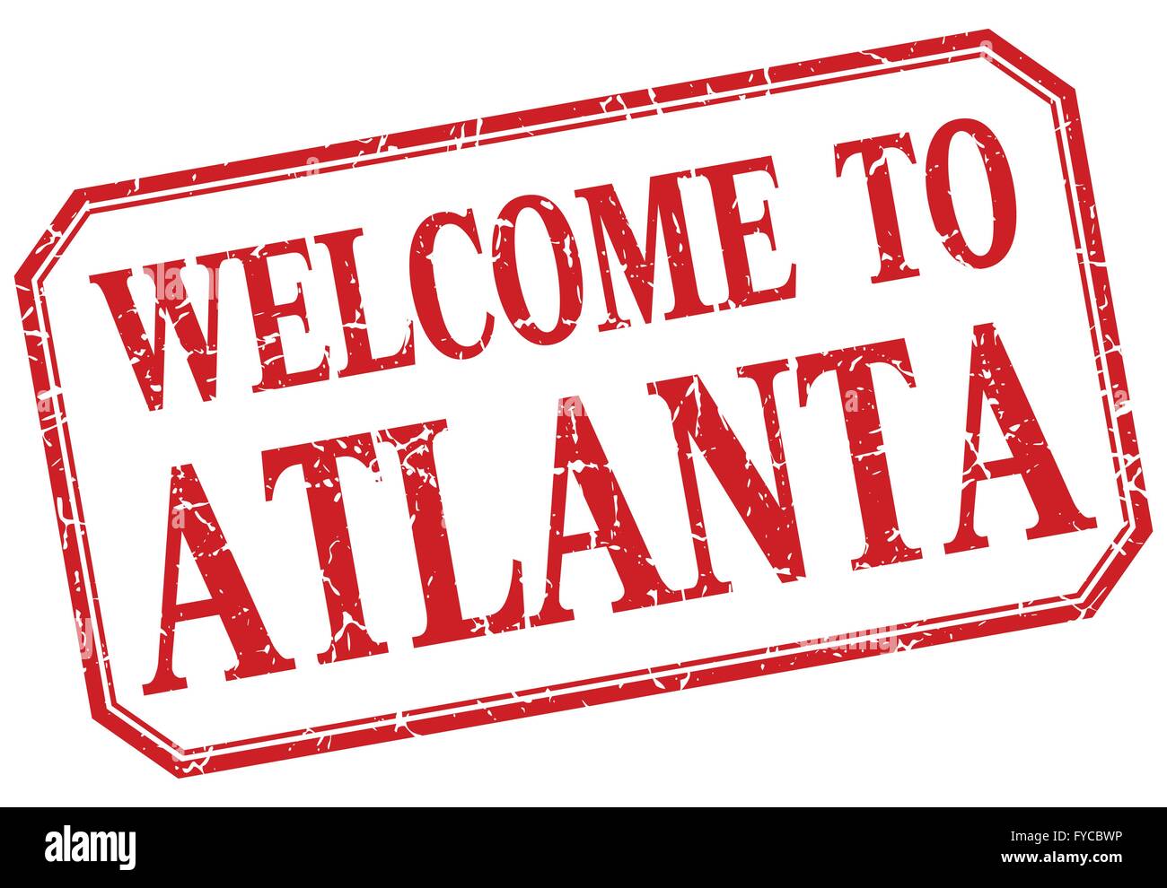 Welcome to atlanta Stock Vector Images - Alamy