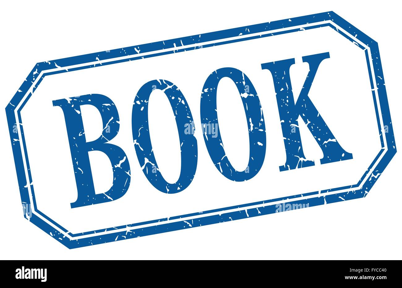 book square blue grunge vintage isolated label Stock Vector Image & Art ...