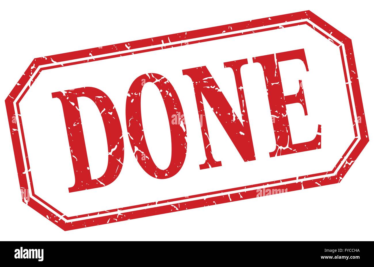 done square red grunge vintage isolated label Stock Vector Image & Art ...