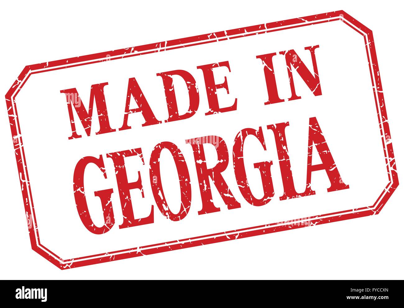 Made in georgia vector vectors hi-res stock photography and images - Alamy