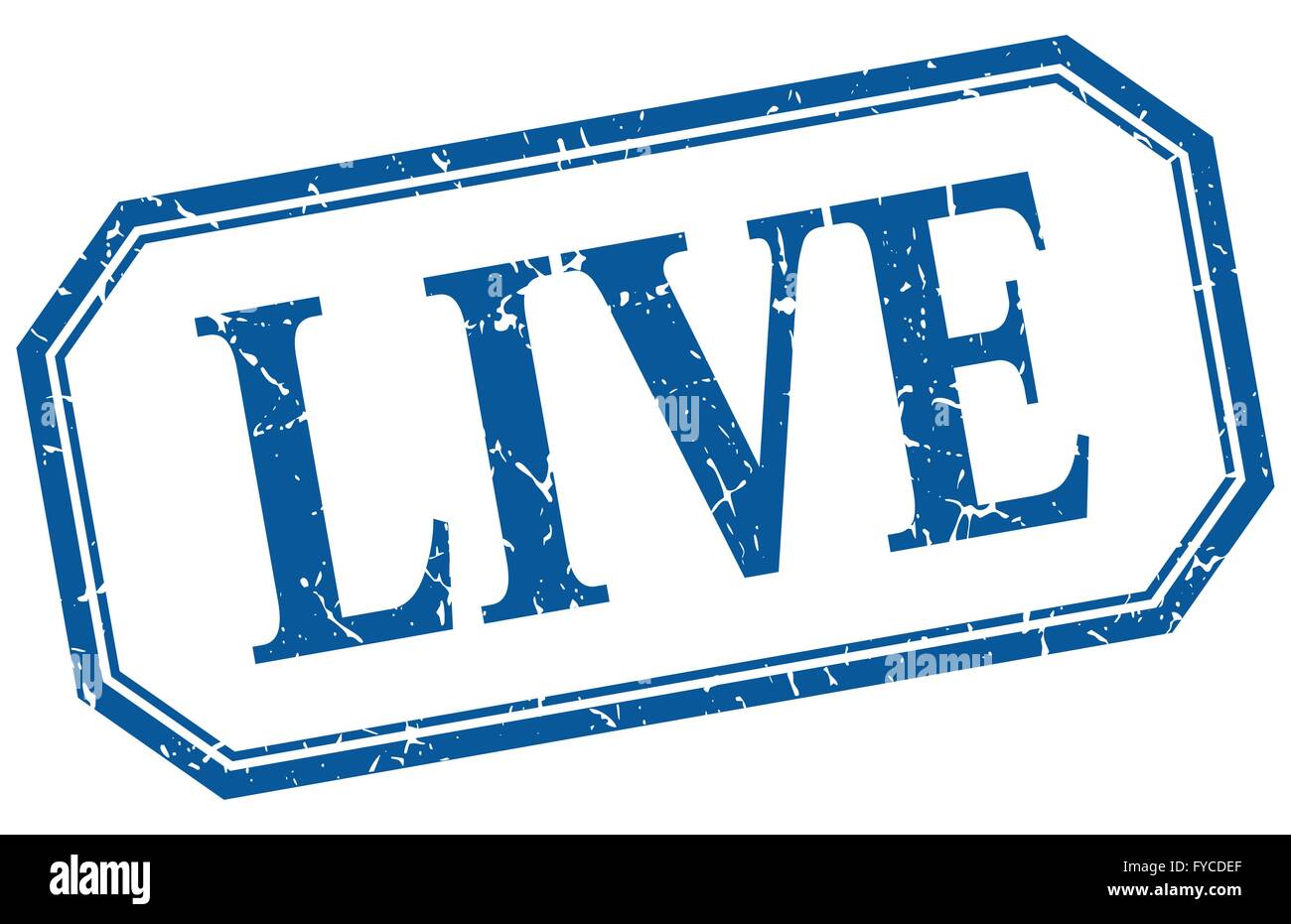 live square blue grunge vintage isolated label Stock Vector Image & Art ...