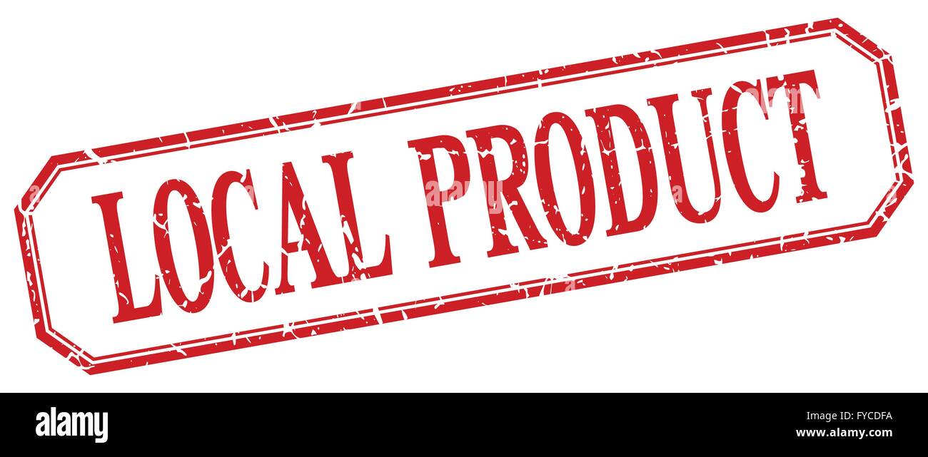 Square grunge red local hi-res stock photography and images - Alamy