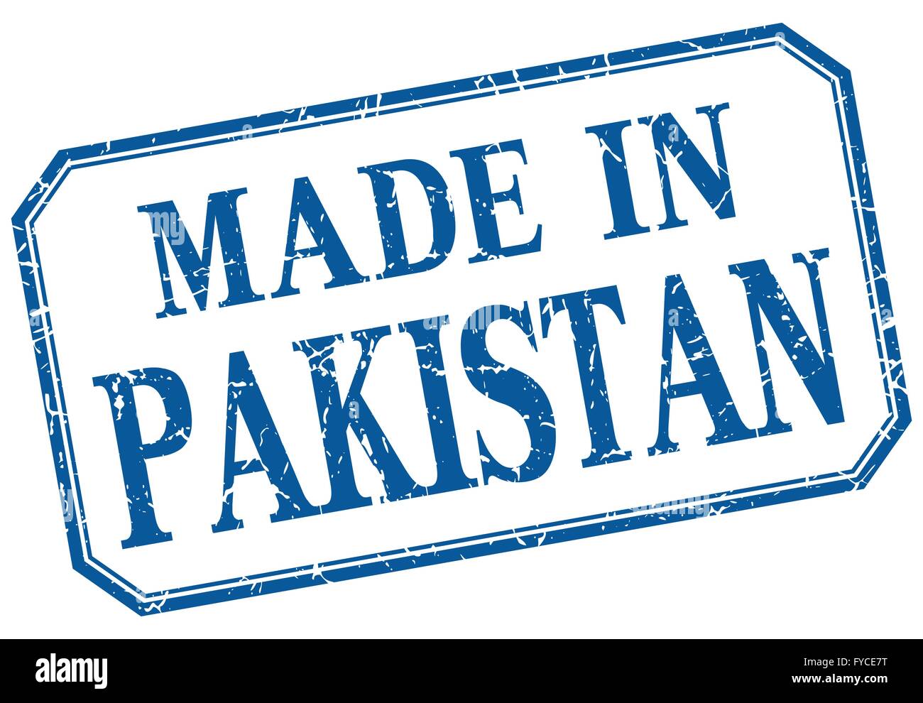 Made in pakistan blue hi-res stock photography and images - Alamy