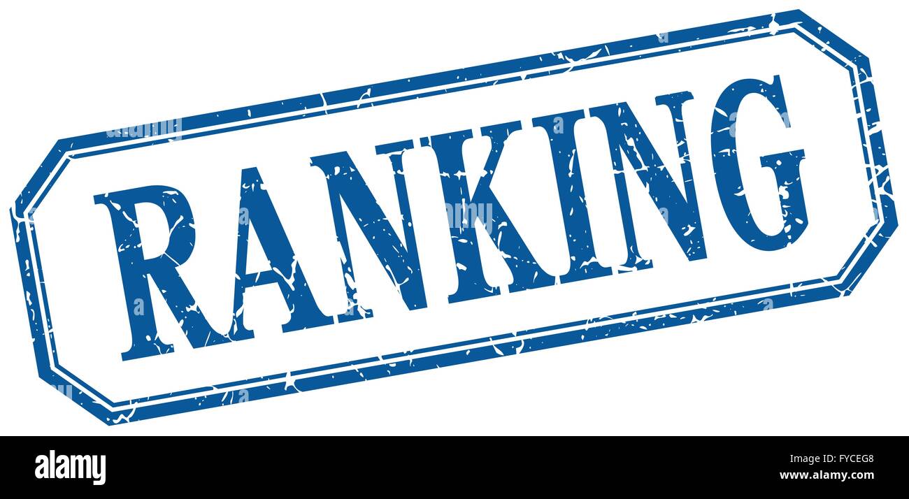 Ranking square stamp grunge Stock Vector Images - Alamy