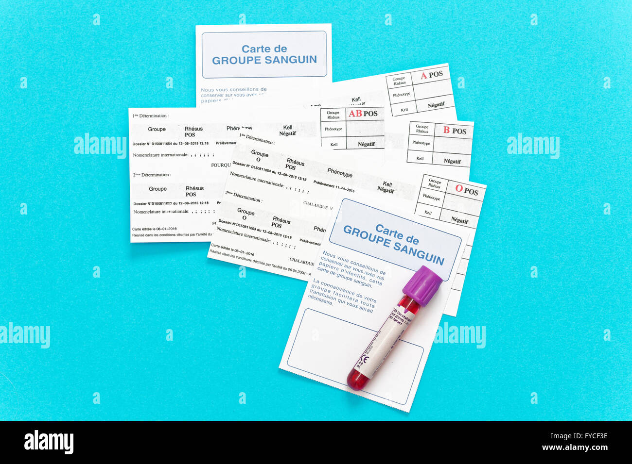 Blood type o positive hi-res stock photography and images - Alamy