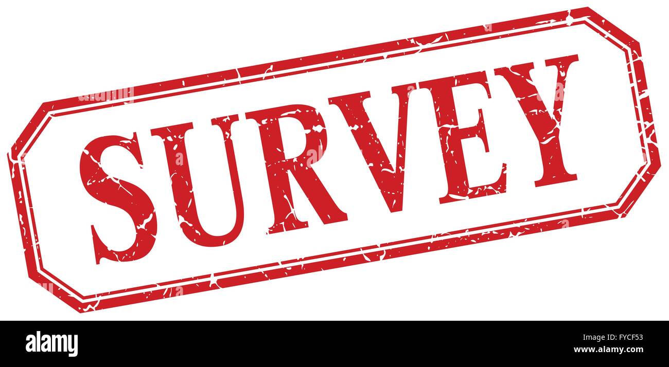 Square grunge red survey hi-res stock photography and images - Alamy