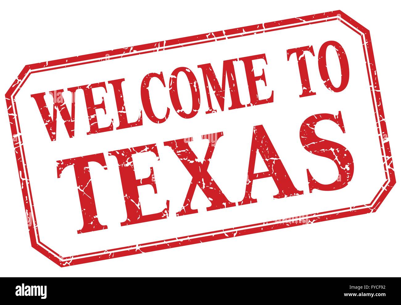 Texas - welcome red vintage isolated label Stock Vector Image & Art - Alamy