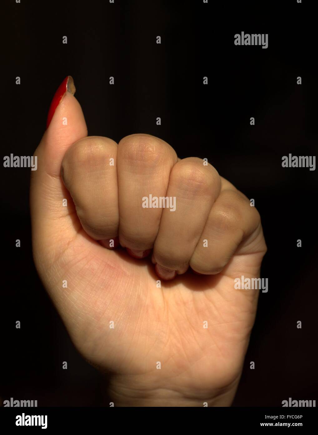 The deaf dumb sign language alphabet hi-res stock photography and ...