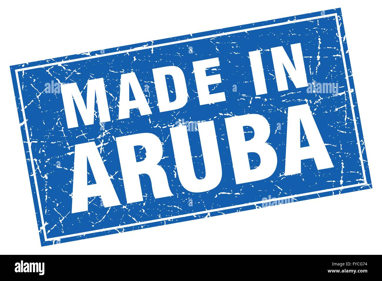Made in aruba Stock Vector Images - Alamy