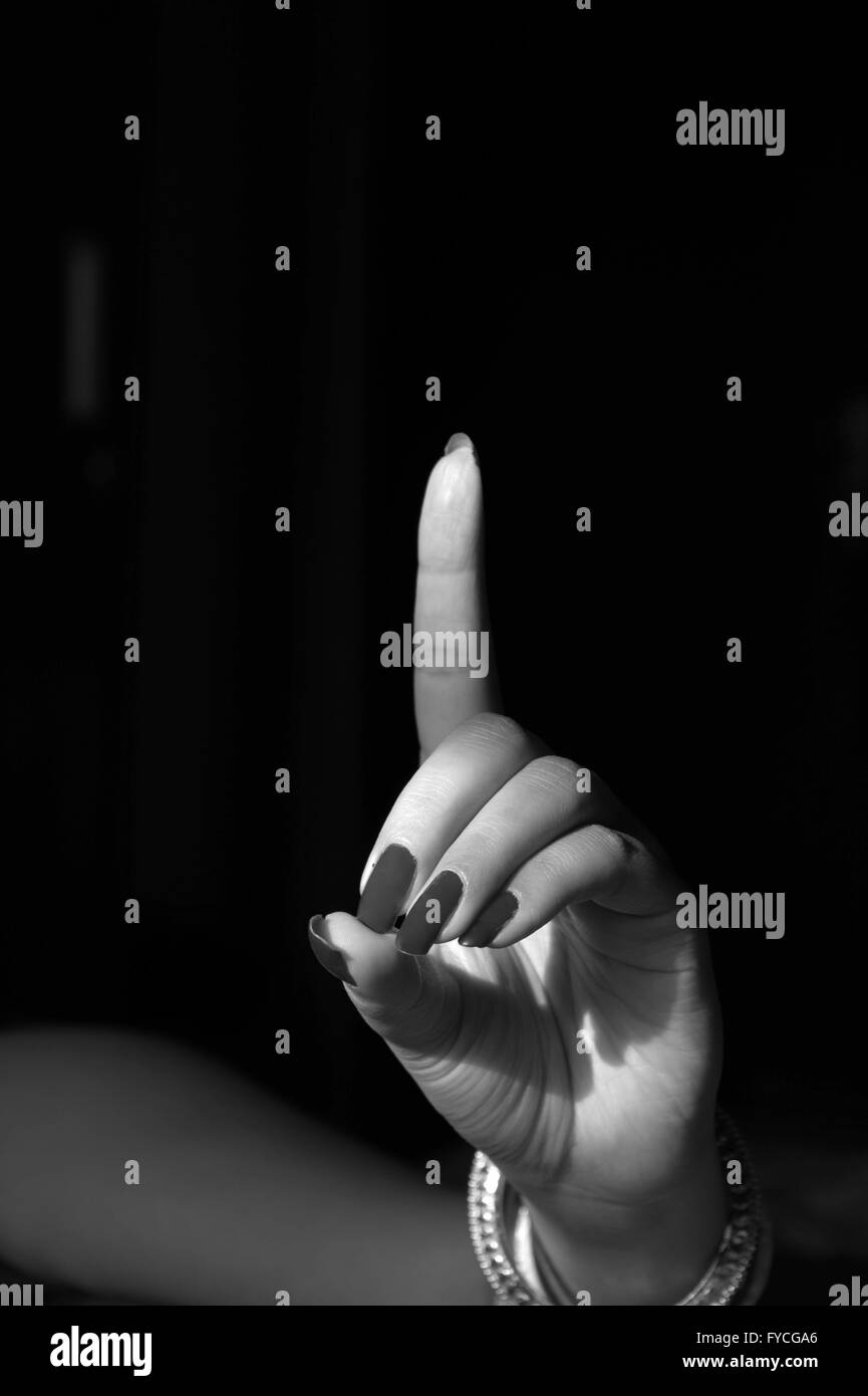 The deaf dumb sign language alphabet hi-res stock photography and ...