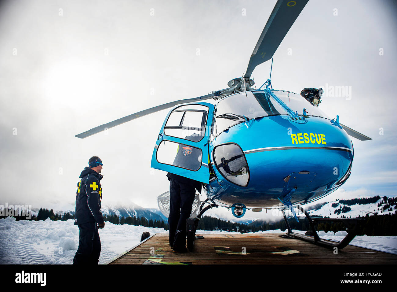 Ski patrol rescue vehicle hi-res stock photography and images - Alamy