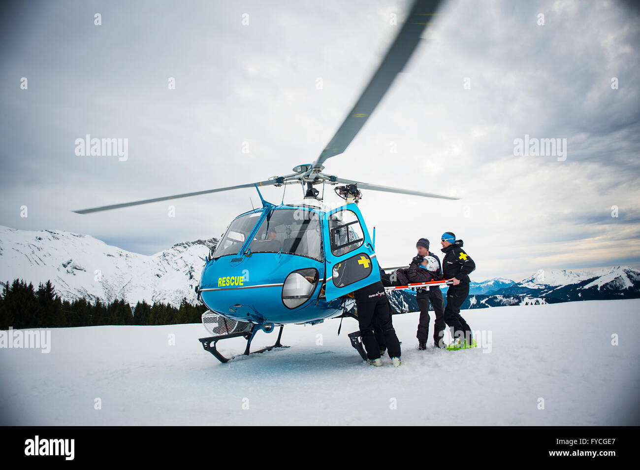 Ski patrol rescue vehicle hi-res stock photography and images - Alamy