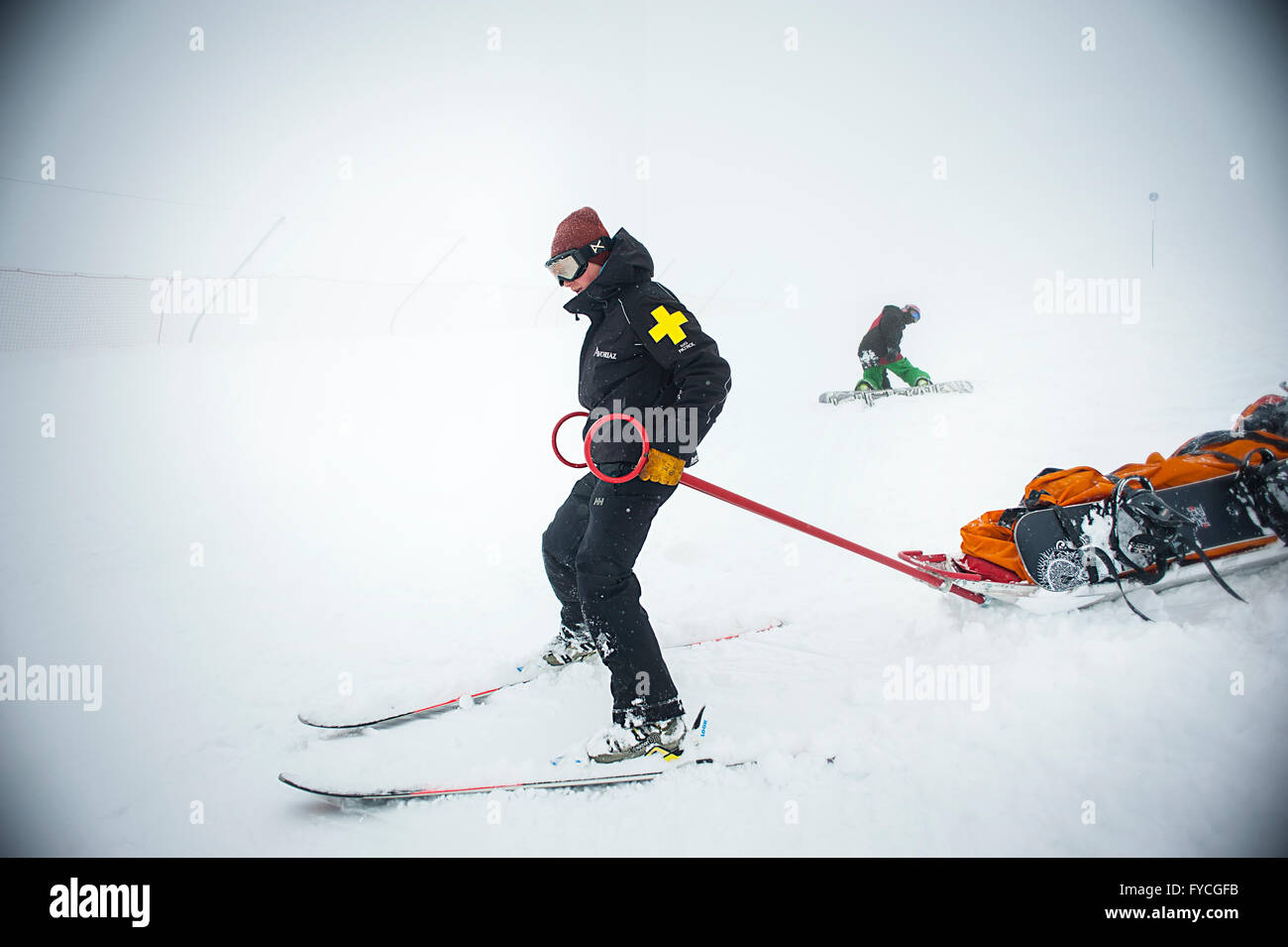 Ski patrol hi-res stock photography and images - Alamy