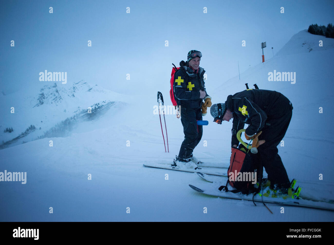 Ski patroller hi-res stock photography and images - Alamy