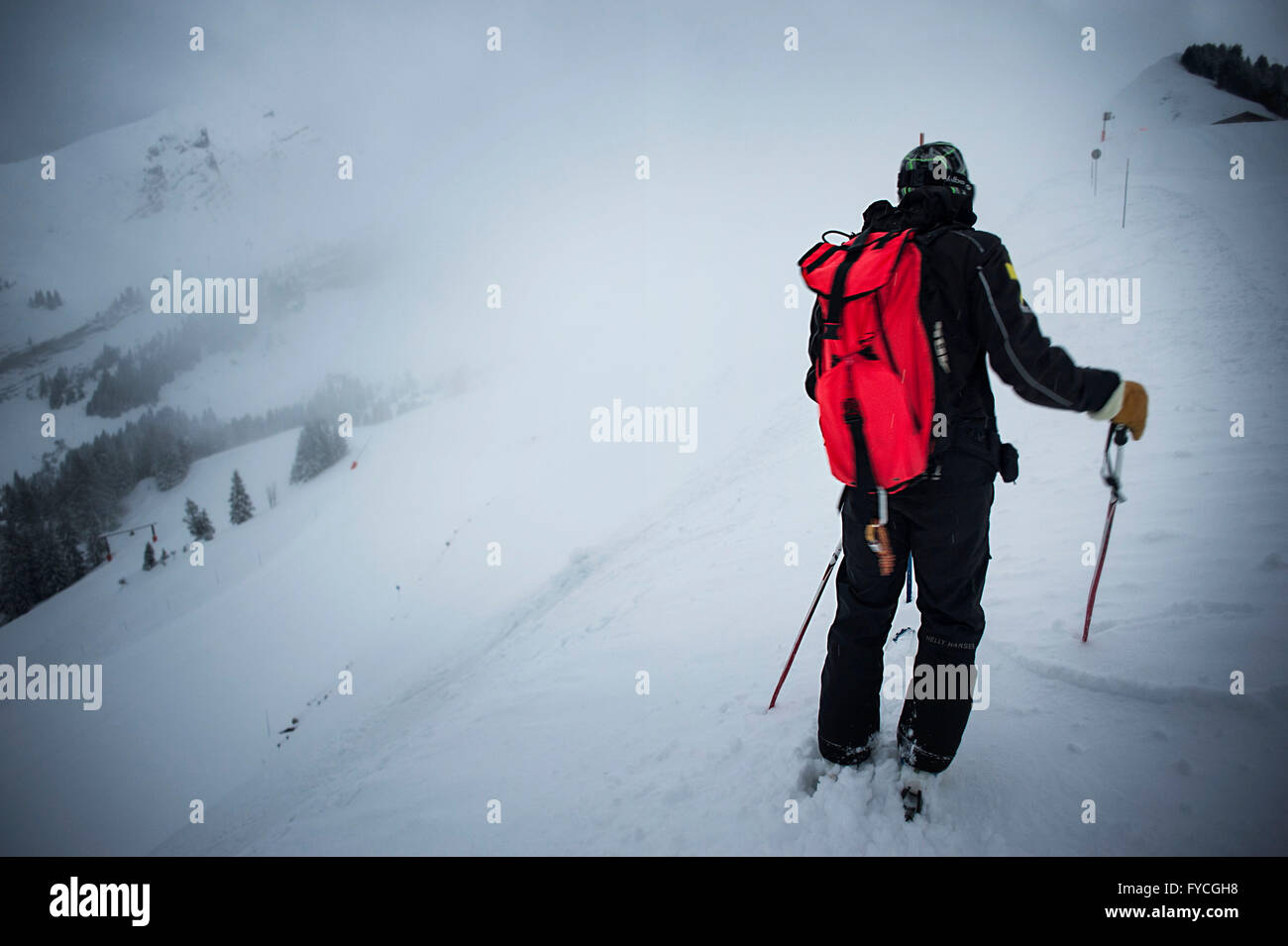 Ski patroller hi-res stock photography and images - Alamy