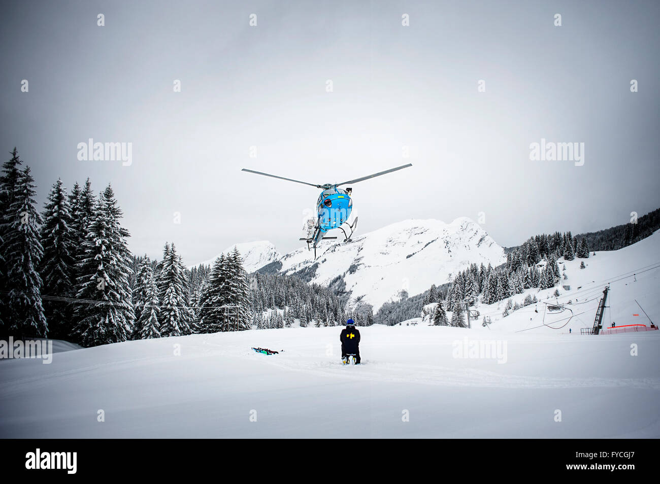 Ski patrol rescue vehicle hi-res stock photography and images - Alamy