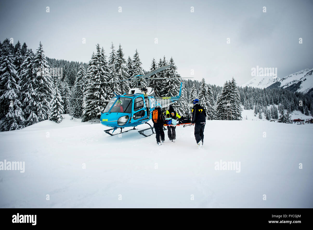 Ski patrol rescue vehicle hi-res stock photography and images - Alamy
