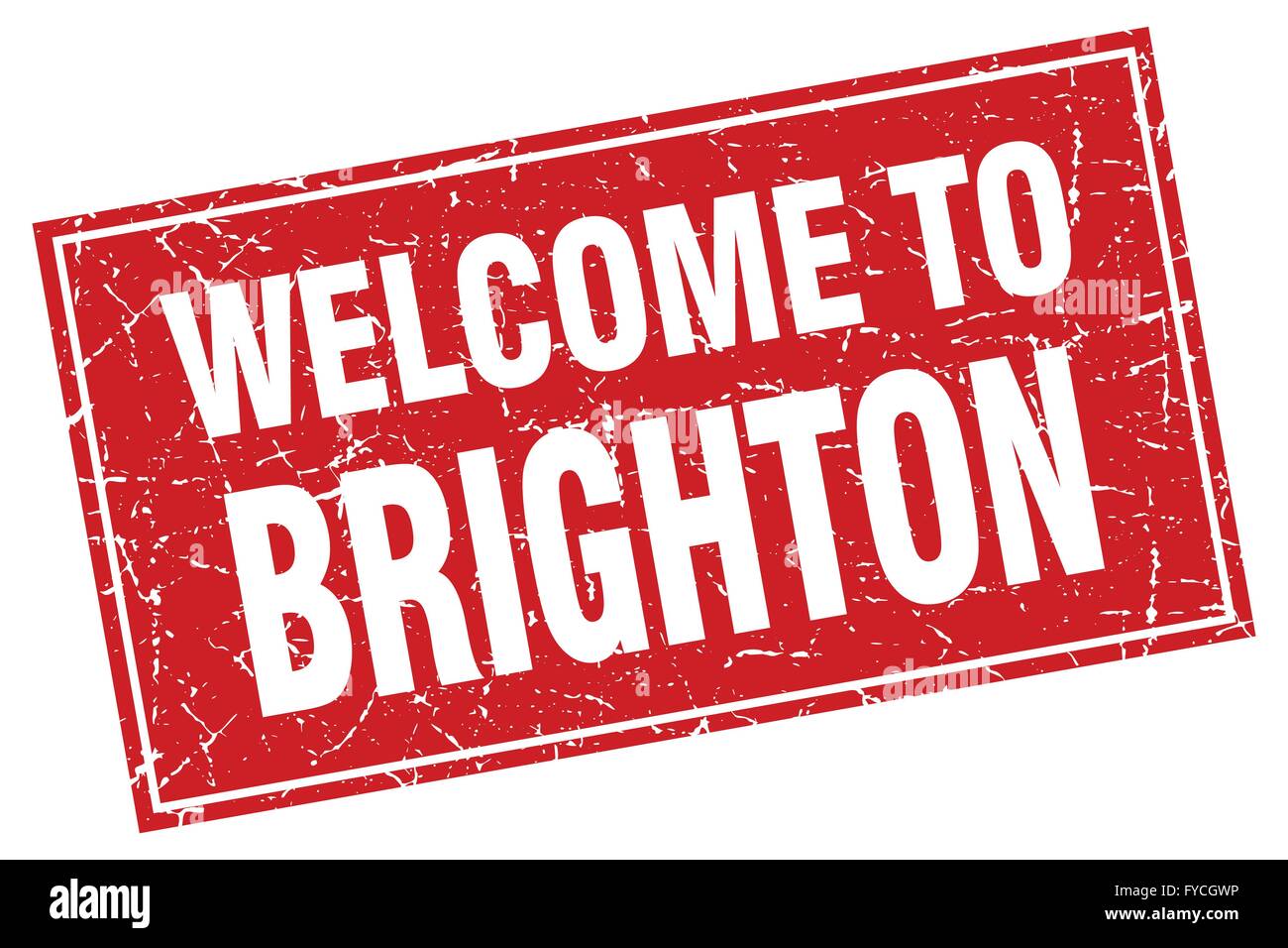 Welcome to brighton Stock Vector Images - Alamy