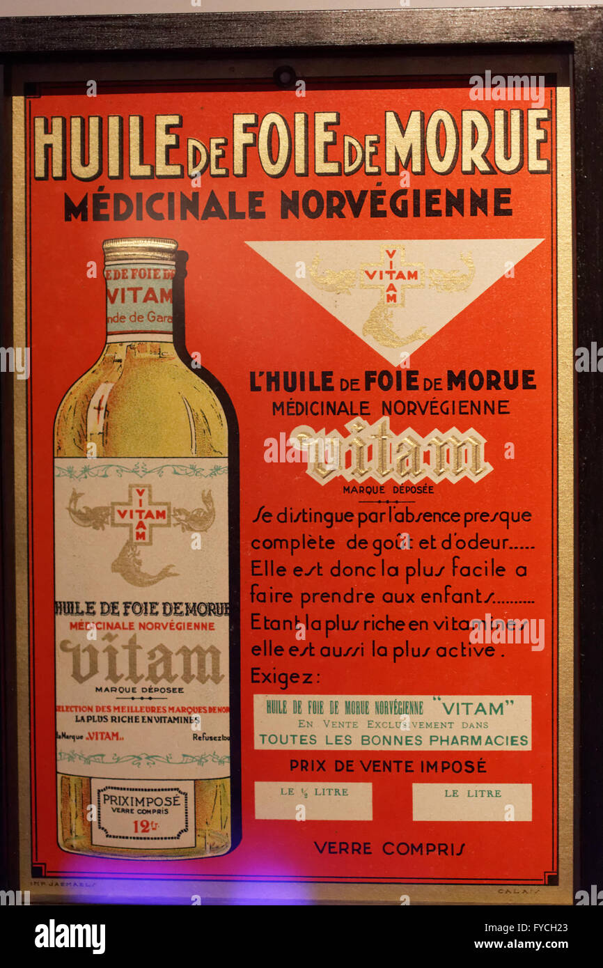 Cod liver oil vintage hi-res stock photography and images - Alamy