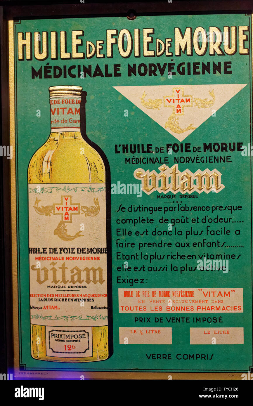 Cod liver oil vintage hi-res stock photography and images - Alamy