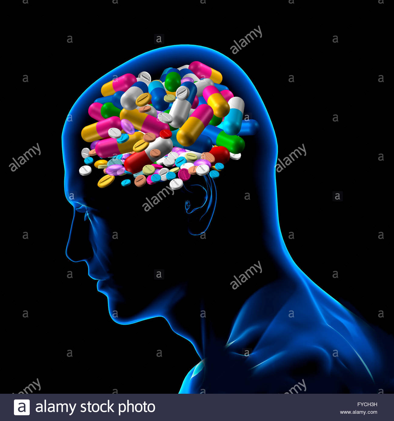 Anxiety Brain Stock Photos & Anxiety Brain Stock Images - Alamy