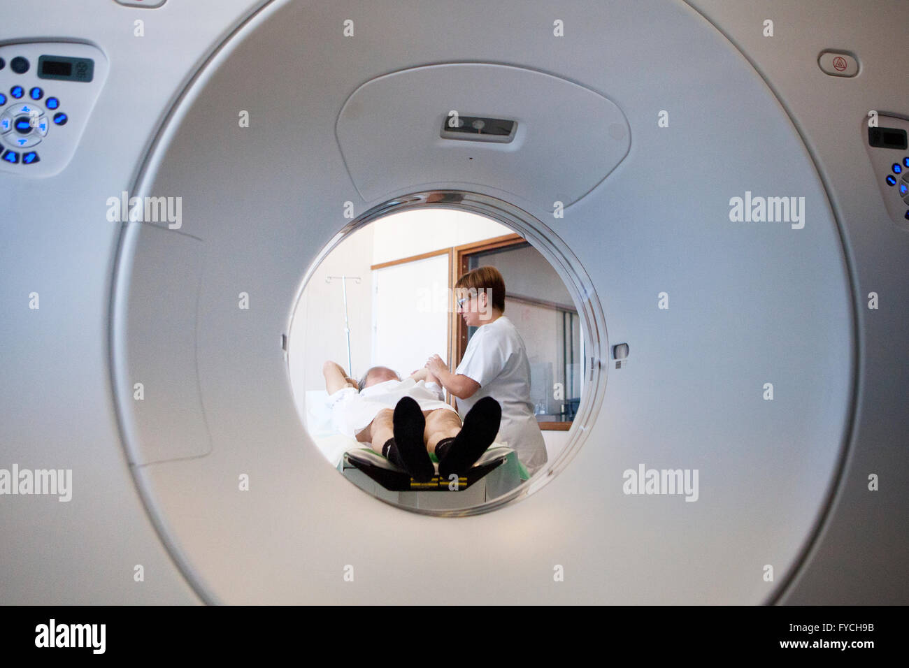 CT SCAN EXAMINATION Stock Photo - Alamy