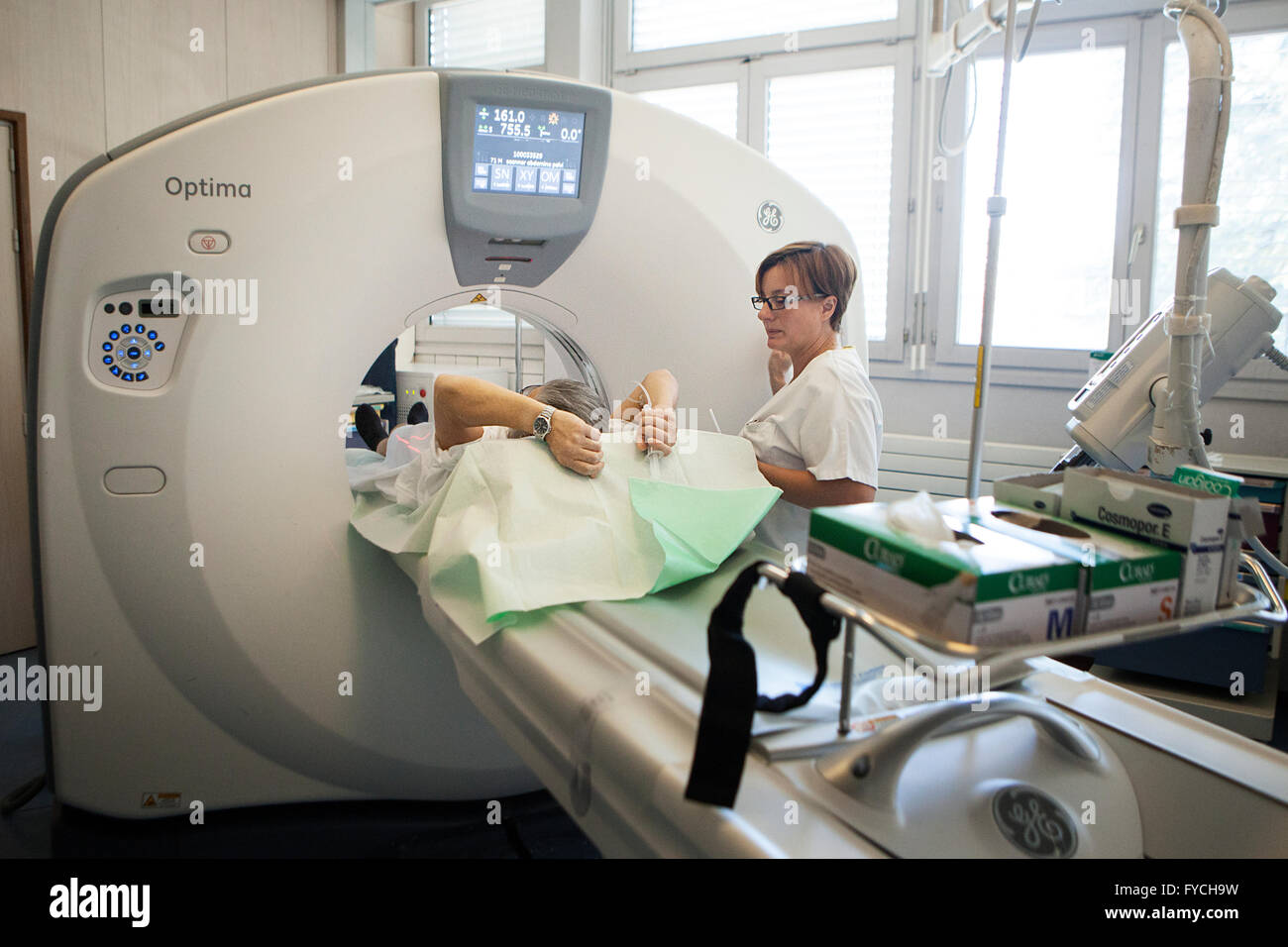 CT SCAN EXAMINATION Stock Photo - Alamy