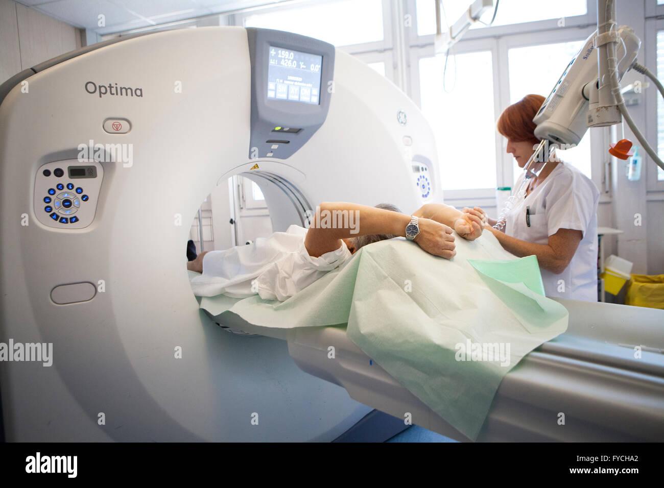 CT SCAN EXAMINATION Stock Photo - Alamy