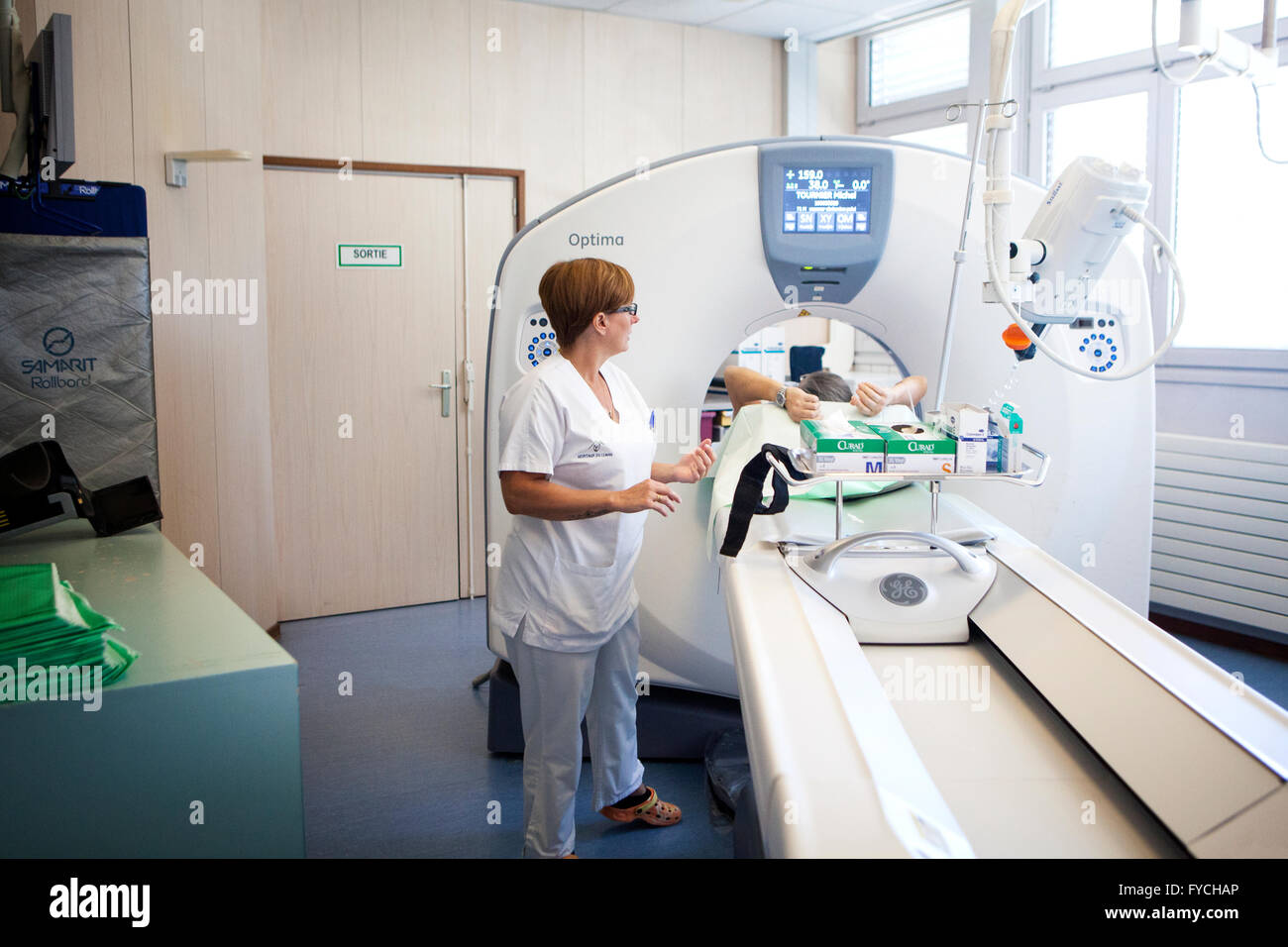 CT SCAN EXAMINATION Stock Photo - Alamy