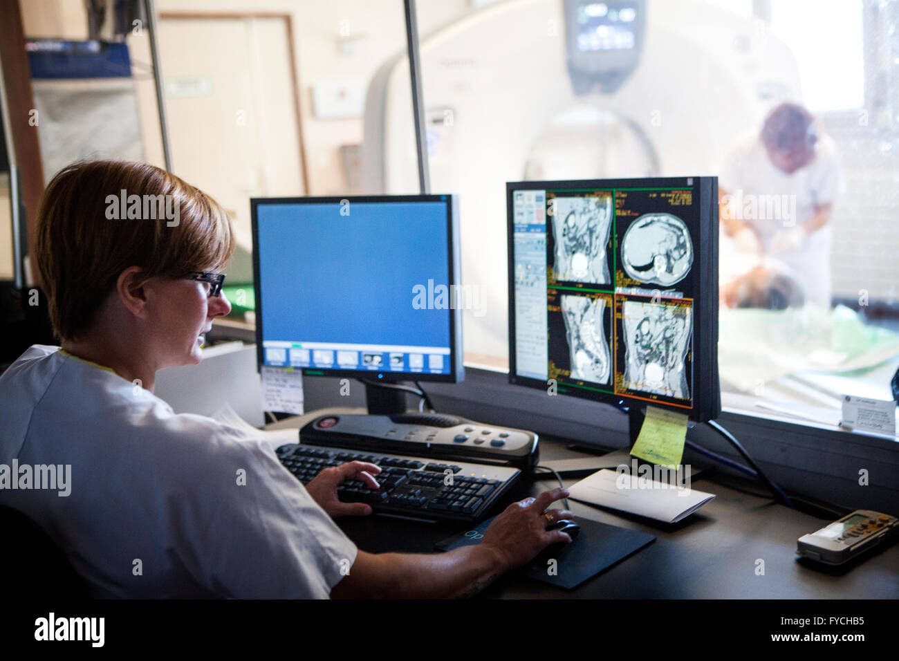 CT SCAN EXAMINATION Stock Photo - Alamy