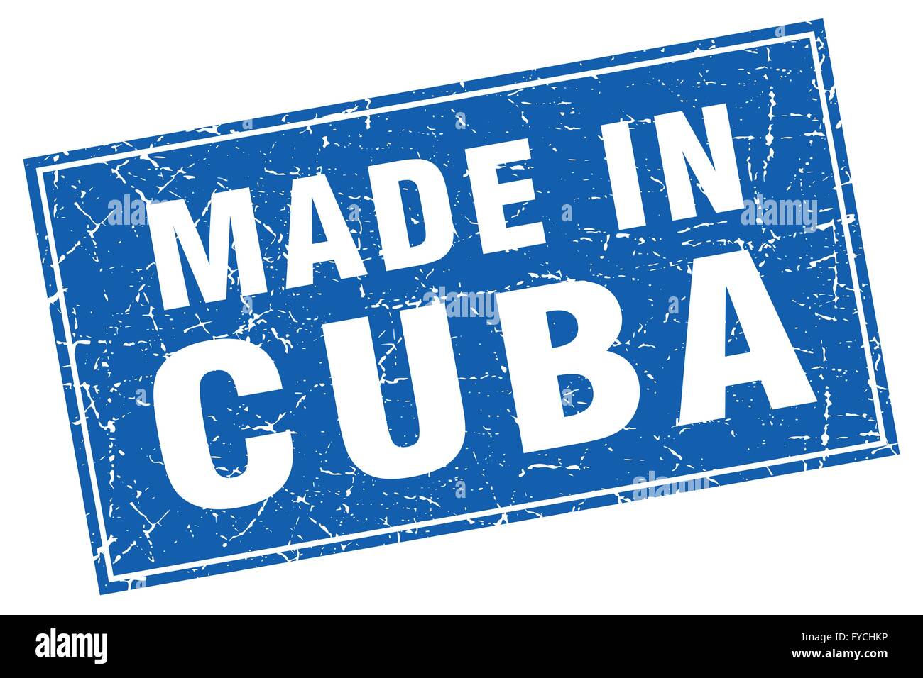 Made in cuba stamp Stock Vector Images - Alamy