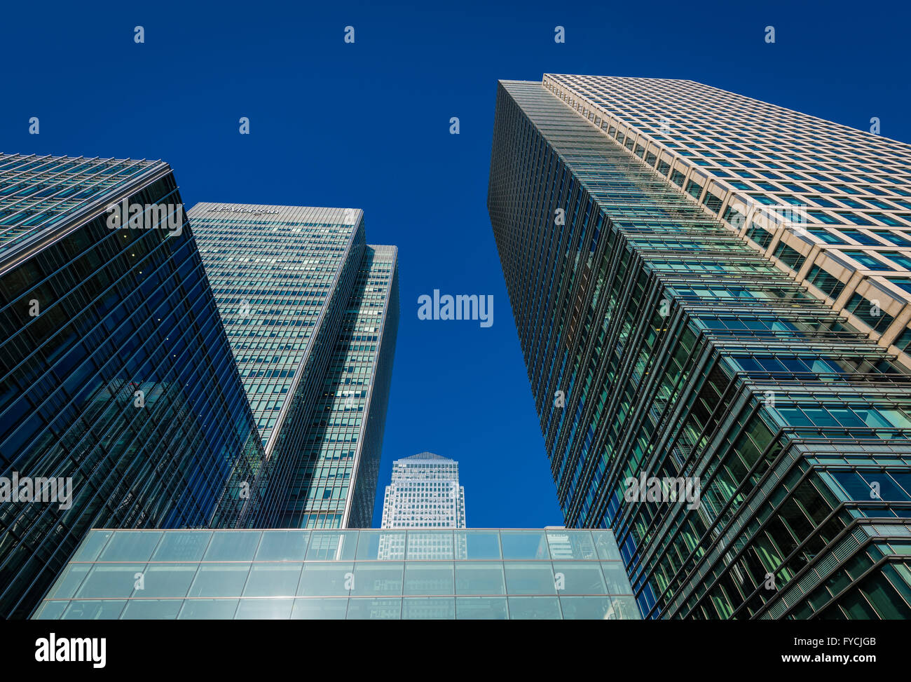 Canary wharf cityscape urban office buildings building dock ...
