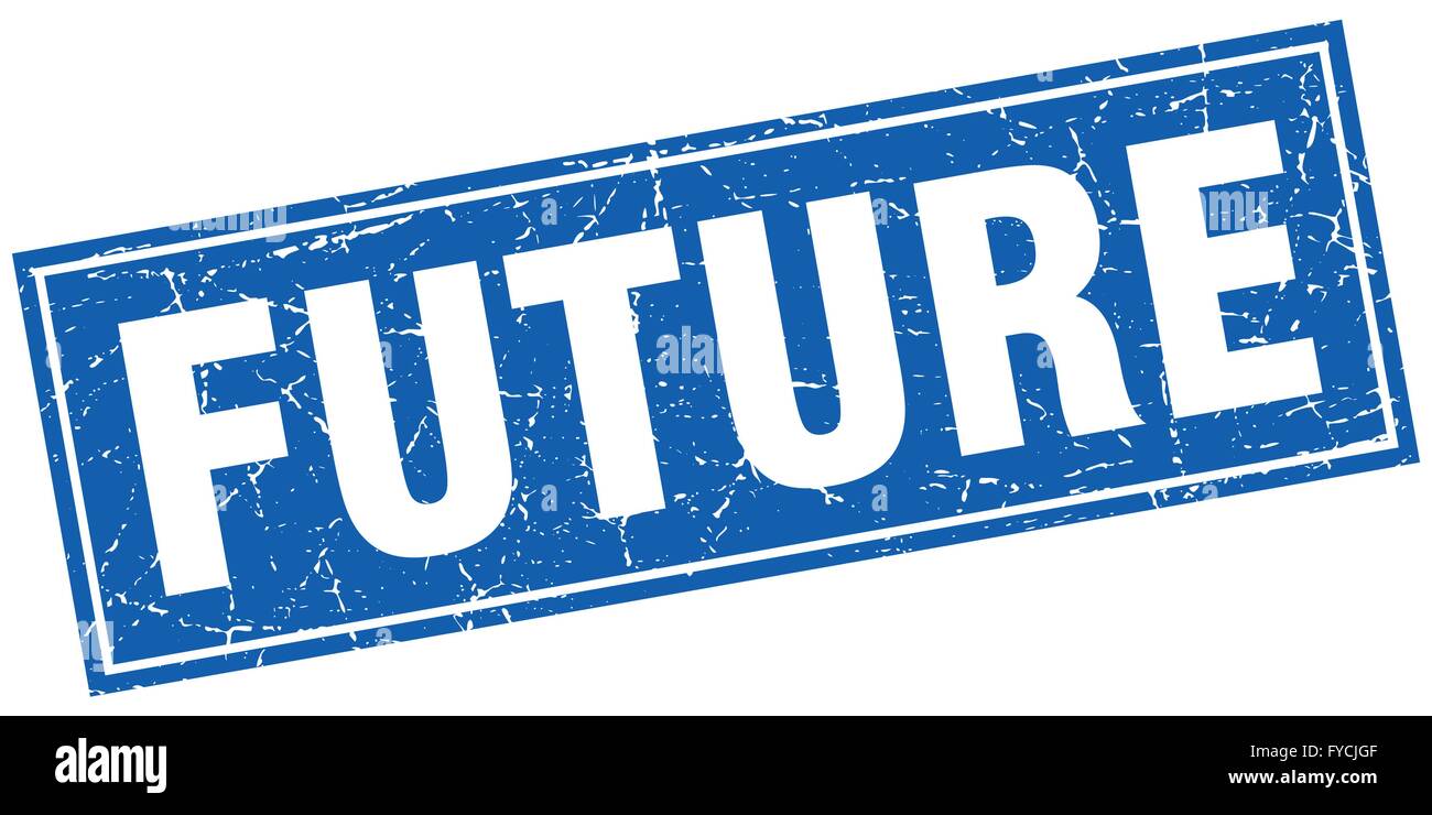 Future square stamp grunge Stock Vector Images - Alamy
