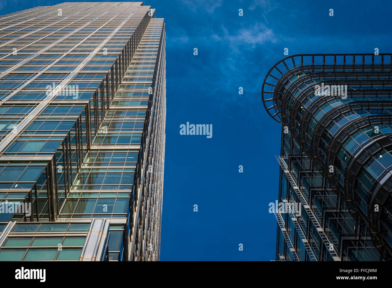 Canary wharf cityscape urban office buildings building dock ...