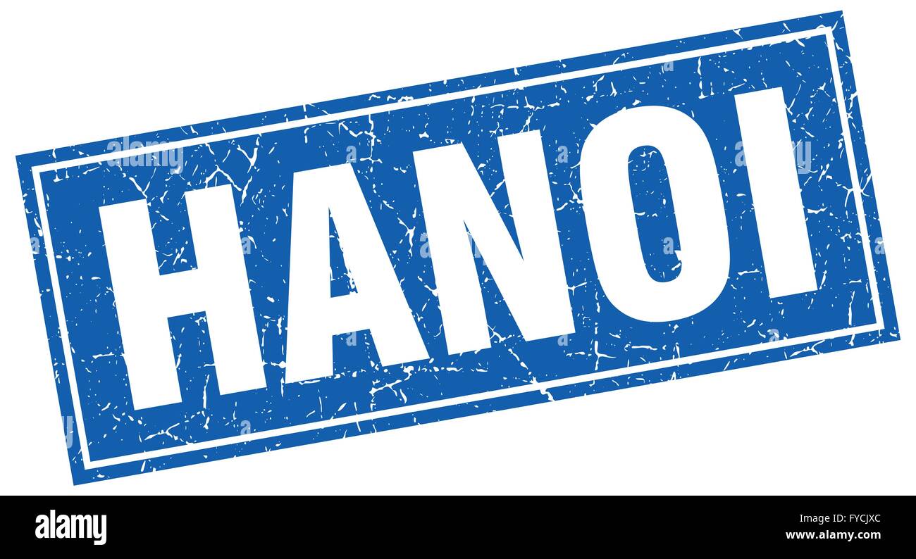 Hanoi blue isolated Stock Vector Images - Alamy