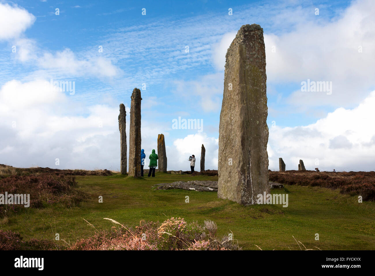 The Ring of Brodgar is a Neolithic henge and stone circle in Scotland ...