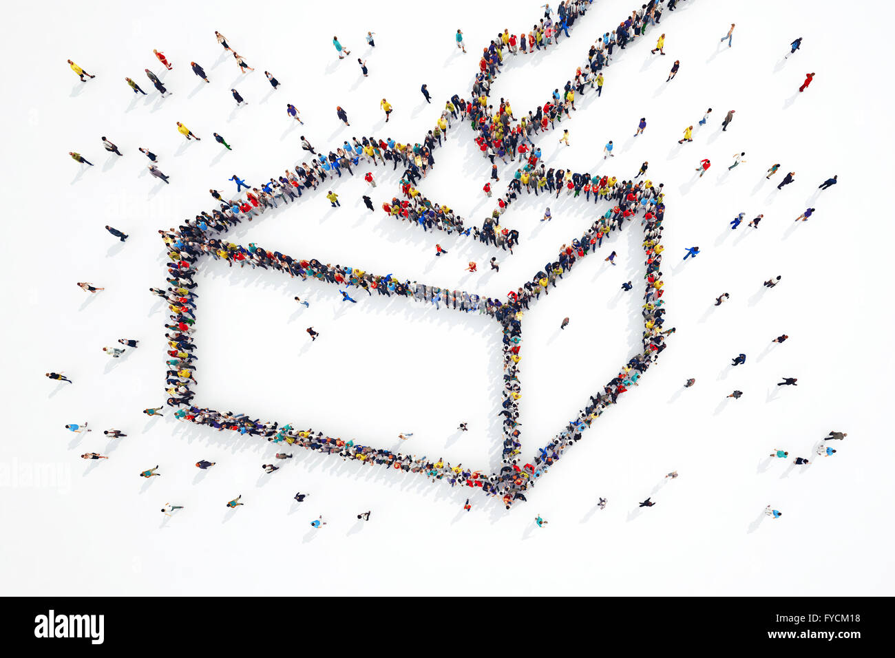 Elections crowd Cut Out Stock Images & Pictures - Alamy